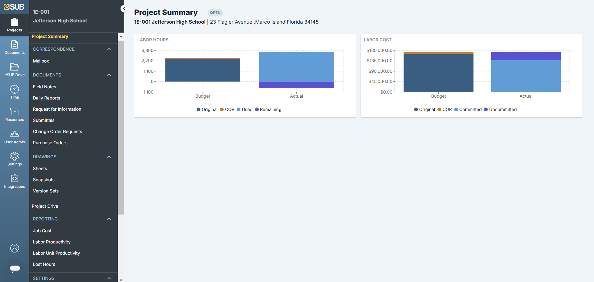Construction Office Software - eSUB Cloud